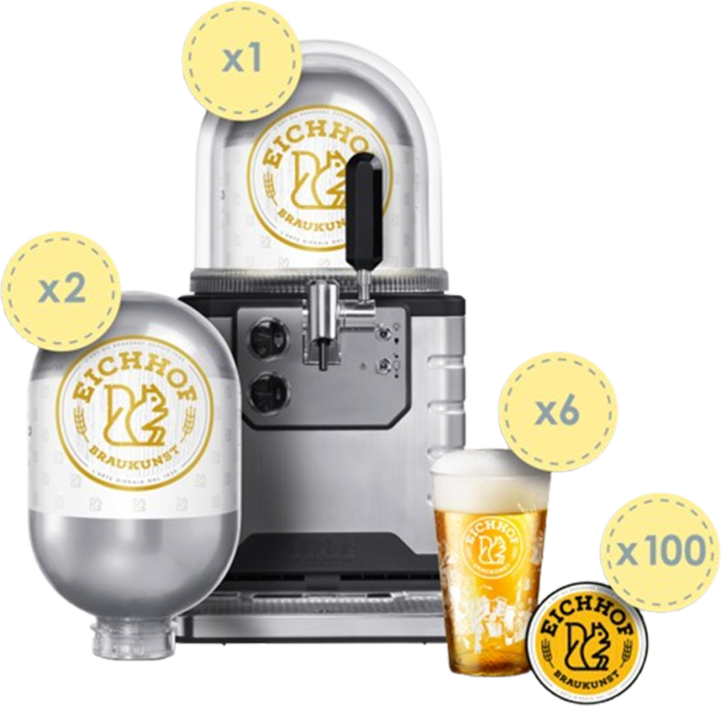 Eichhof Braugold Blade Starter Kit | Bieronlineshop.ch